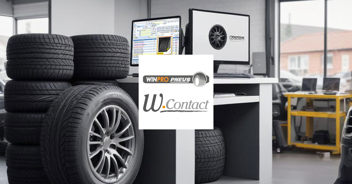 W-Contact/Winpro Pneus: ERP pour centres auto/spécialistes pneu